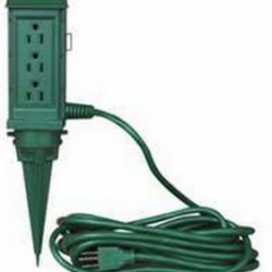 OR121010 3-OUTLET YARD STAKE 12FT 16/3. | TWPerry