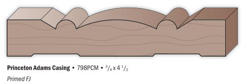 PRINCETON #798 THE ADAM CASING 3/4"X 4-1/2"-15'ONLY PRIMED FJ.INT/EXT ...